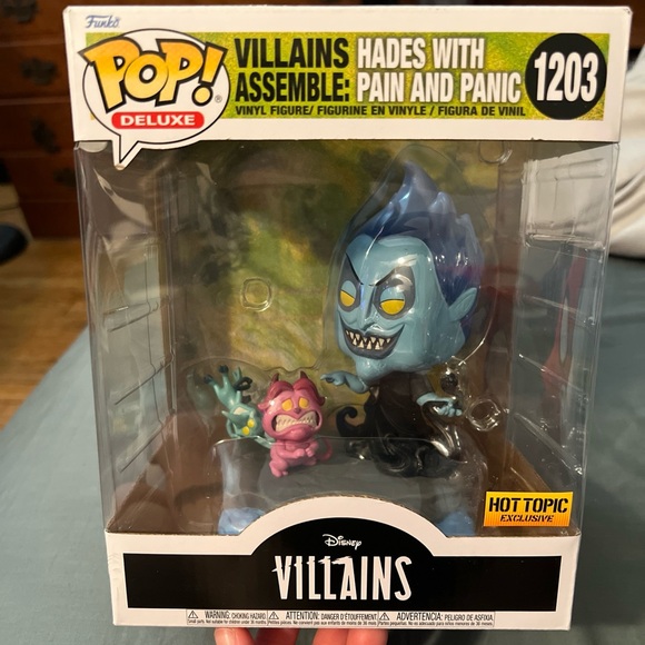 Funko | Toys | Funko Pop Hades With Pain And Panic | Poshmark
